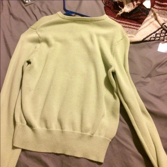 Ralph Lauren | Sweaters | Mint Green Polo Sweater Wfront Pocket | Poshmark